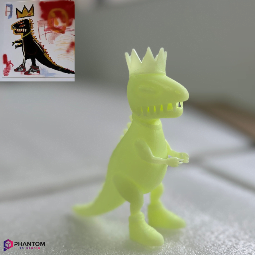 Resin 3D Print - 3 Inches | Phantom 3D Studio